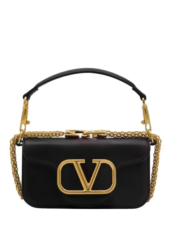 Valentino Garavani Locò Shoulder Bag - Black
