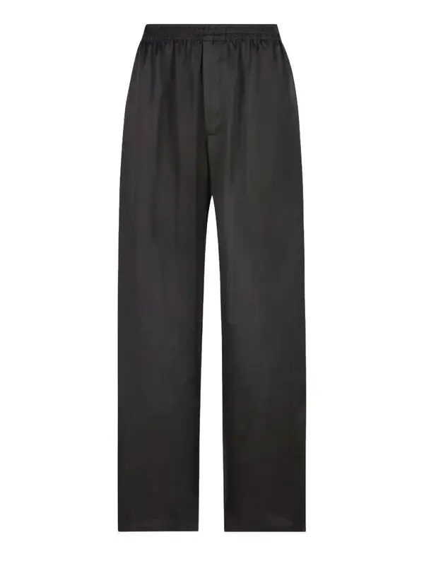 Saint Laurent Elasticated Trousers - Black