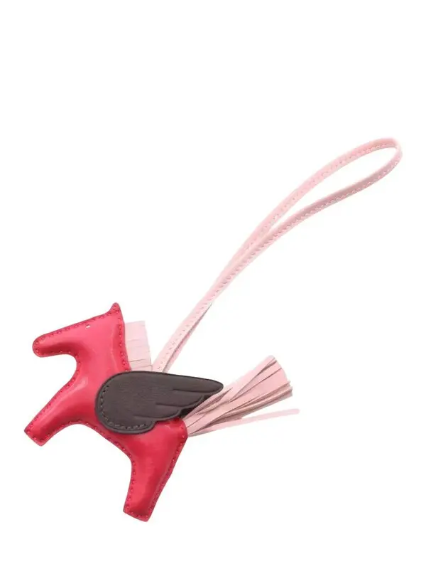 Hermès Grigri Rodeo Pegase Bag Charm Pm - Pink