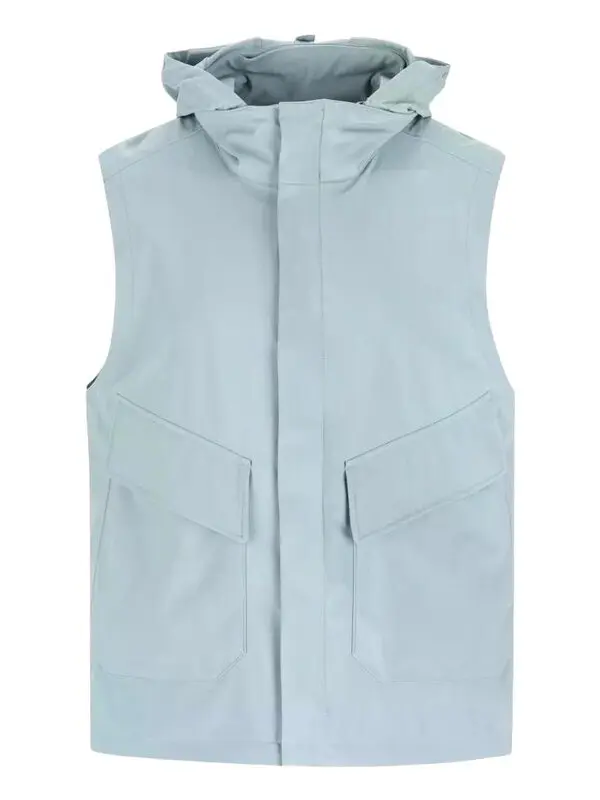 C.P. COMPANY Hooded Gilet - Blue