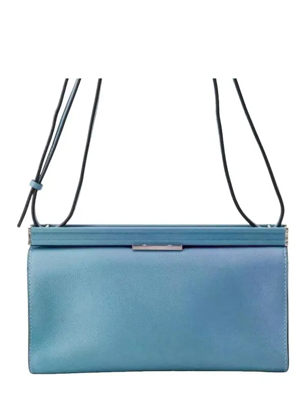Hermès 2019 Evergrain Clic H 21 Crossbody Bag - Blue