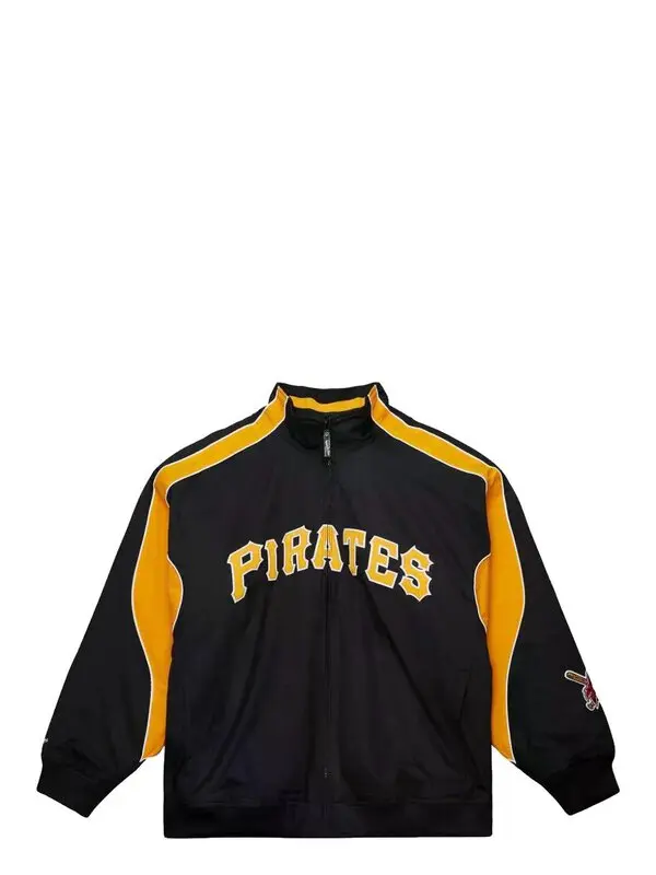 Mitchell & Ness Mlb Pirates 2005 Cooperstown Baseball Jacket - Black