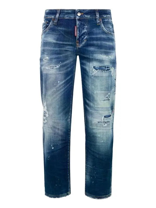 Dsquared2 Distressed Jeans - Blue