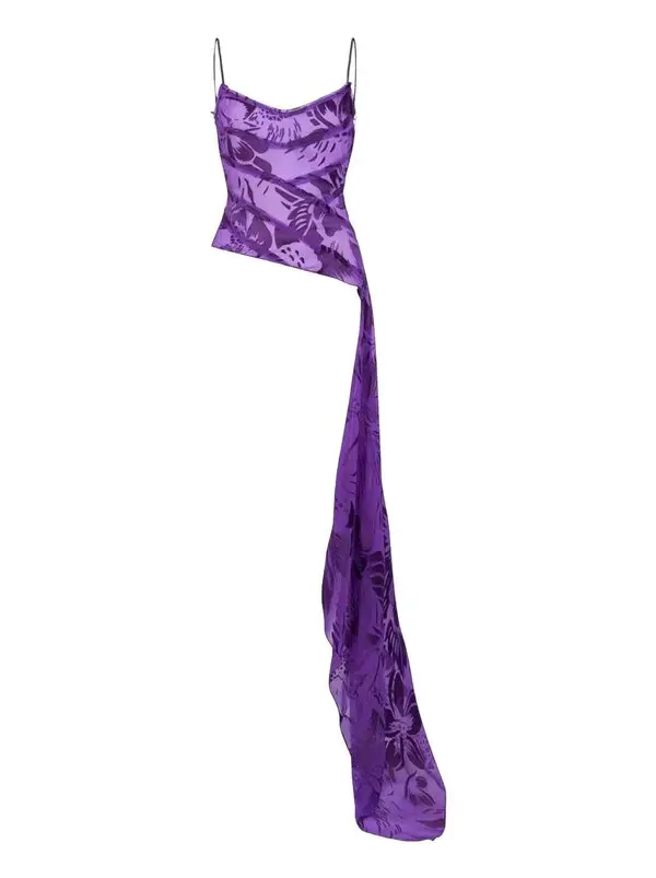 Dsquared2 Strapless Top - Purple