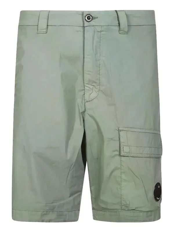 C.P. COMPANY Fili Cotton Cargo Shorts - Blue