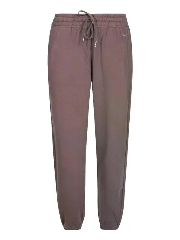 SUN 68 Drawstring Cotton Track Pants - Brown