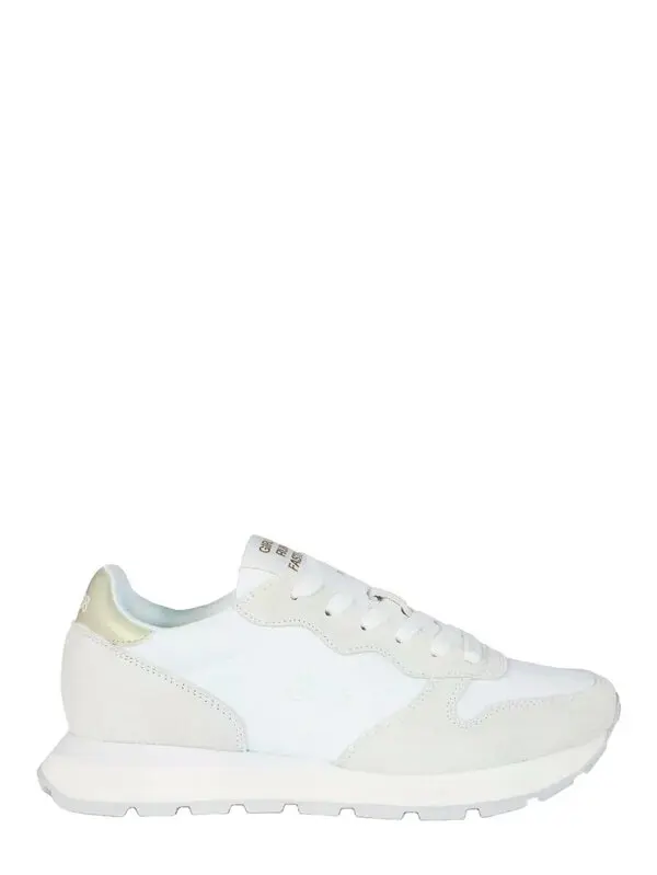 SUN 68 Lace-up Sneakers - White