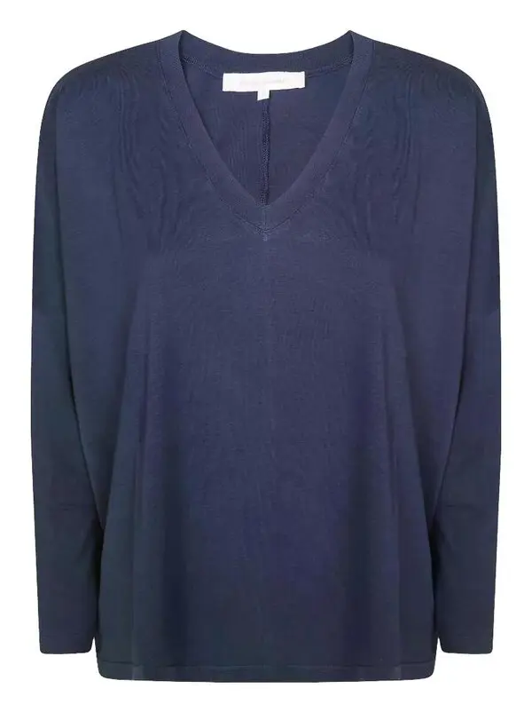 ABSOLUT CASHMERE V-neck Top - Blue