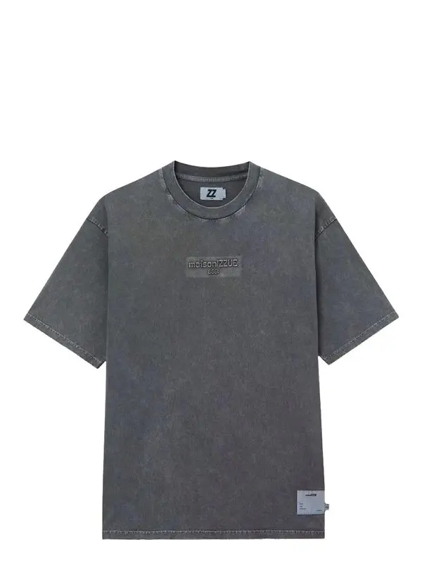 Izzue Embossed T-shirt - Grey