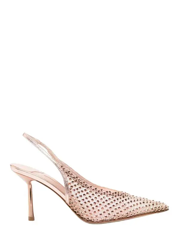 LE SILLA Crystal-embellished Heel Pumps - Pink