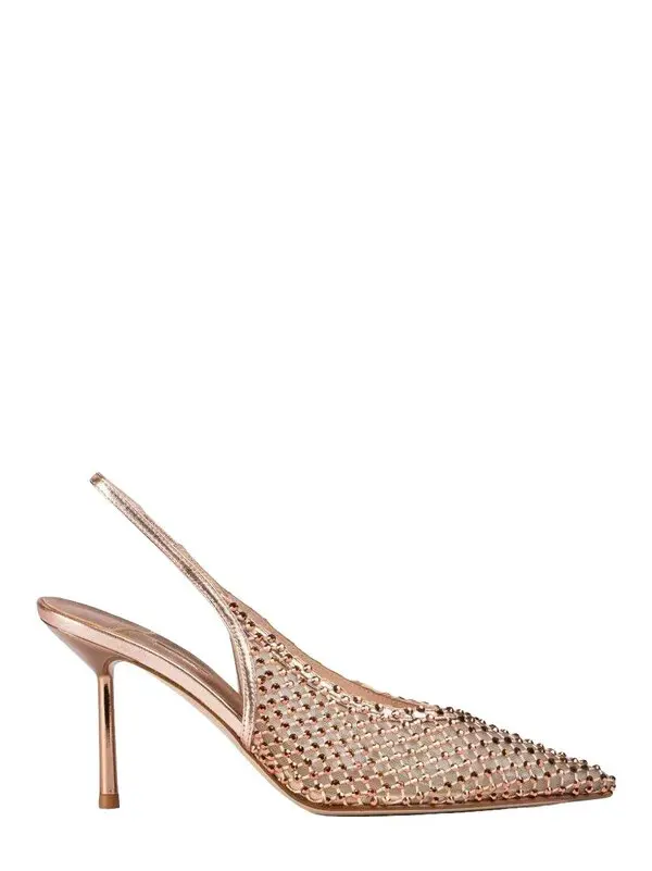 LE SILLA Crystal-embellished Heel Pumps - Pink