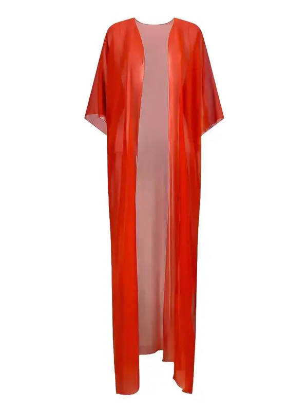STEPHAN JANSON Short Sleeve Kaftan - Orange