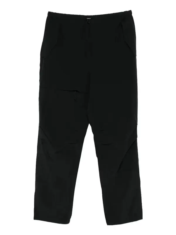 Oakley Elasticated Straight-leg Trousers - Black