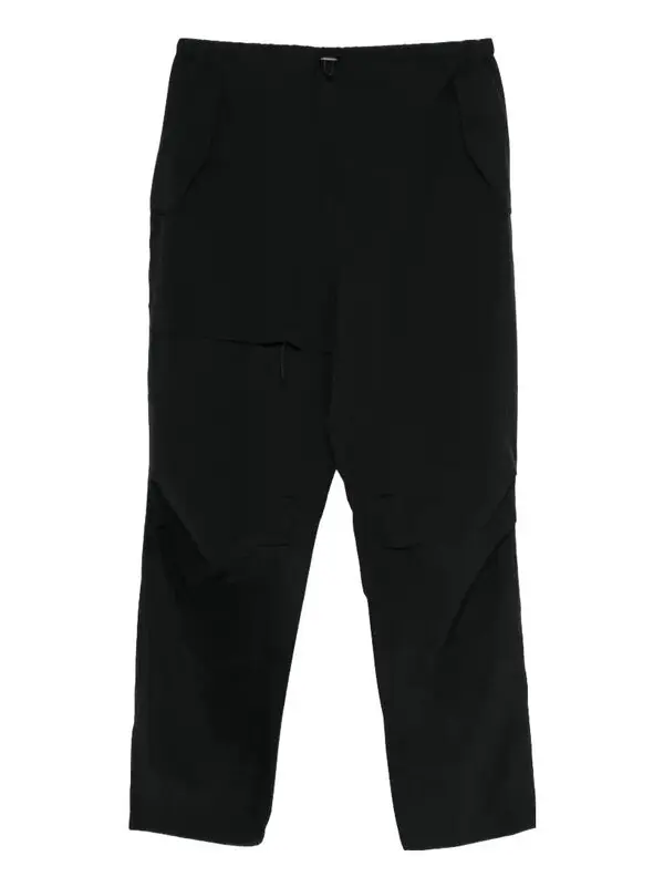 Oakley Elasticated Straight-leg Trousers - Black