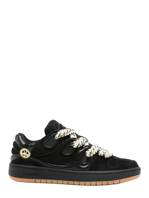 BARROW Skate Logo-embellishment Sneakers - Black