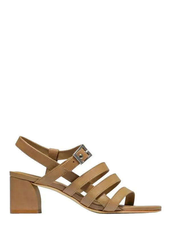 Bernardo Novi Strappy Buckle Sandals - Neutrals