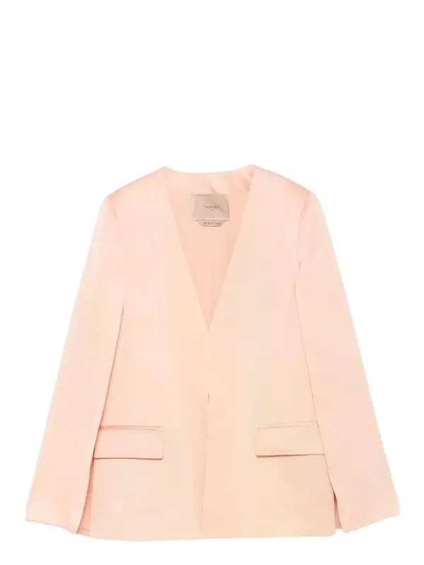 TWINSET V-neck Blazer - Orange