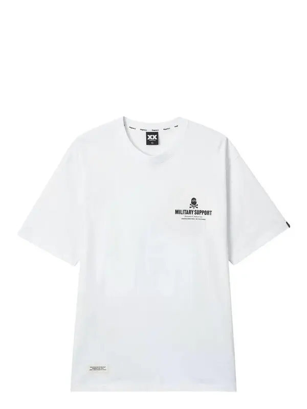 FINGERCROXX Logo-print T-shirt - White