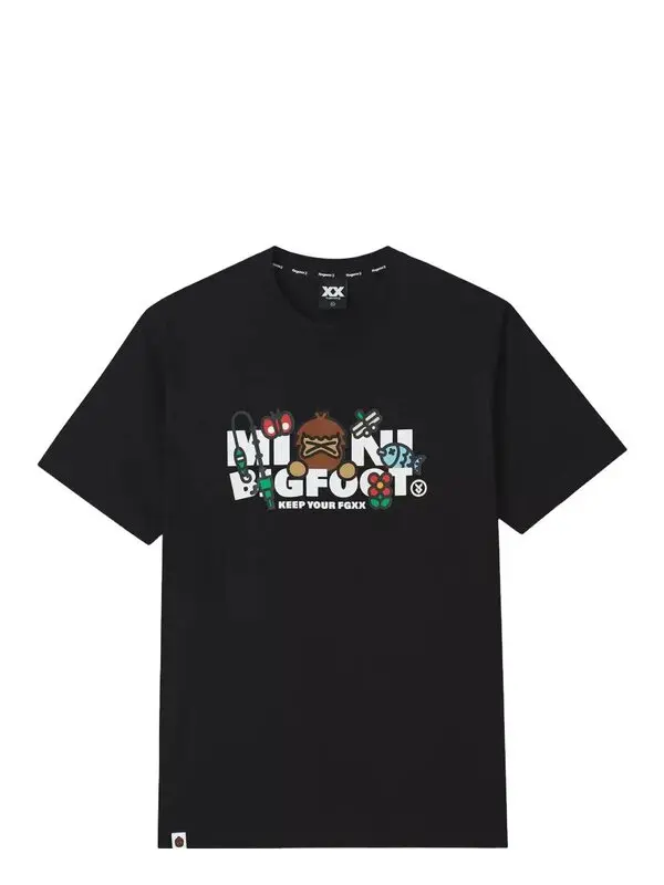 FINGERCROXX Printed T-shirt - Black