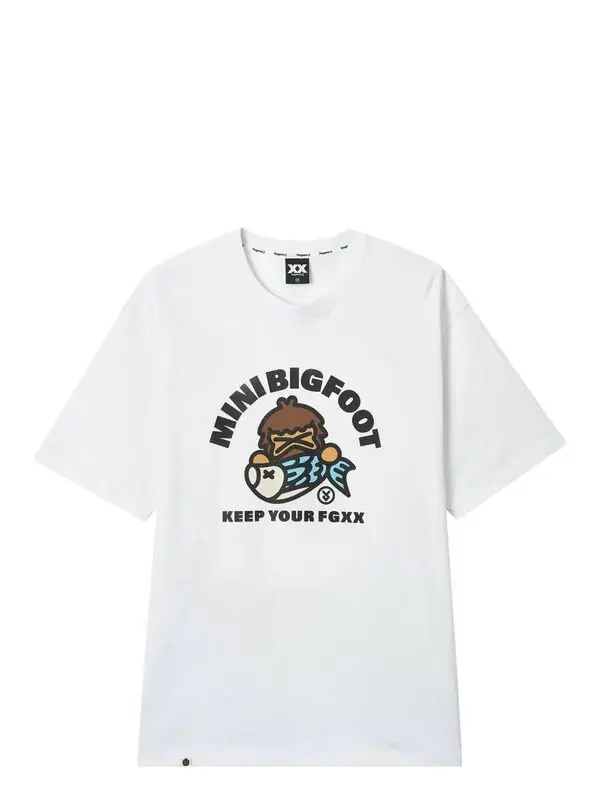 FINGERCROXX Crew-neck T-shirt - White