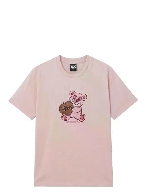 FINGERCROXX Crew-neck T-shirt - Pink