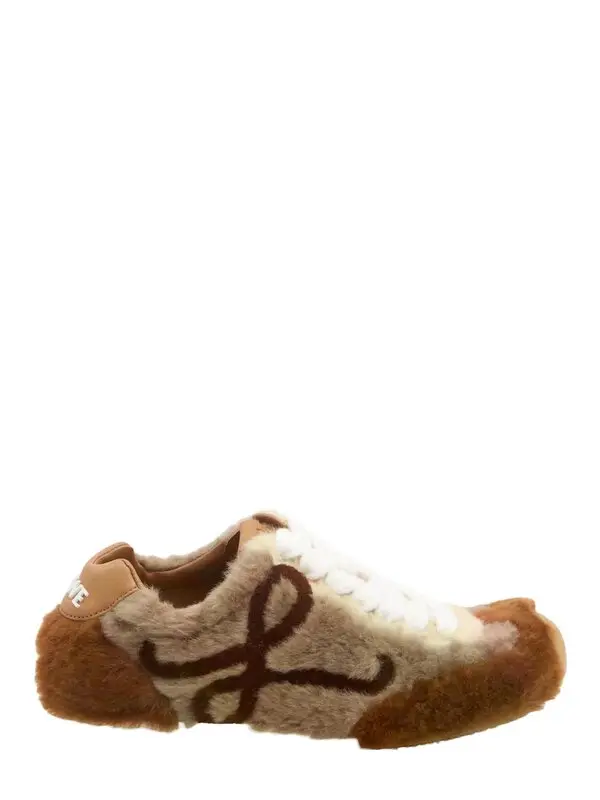 Loewe Ballet Runner 2.0 Shearling Sneakers - Brown