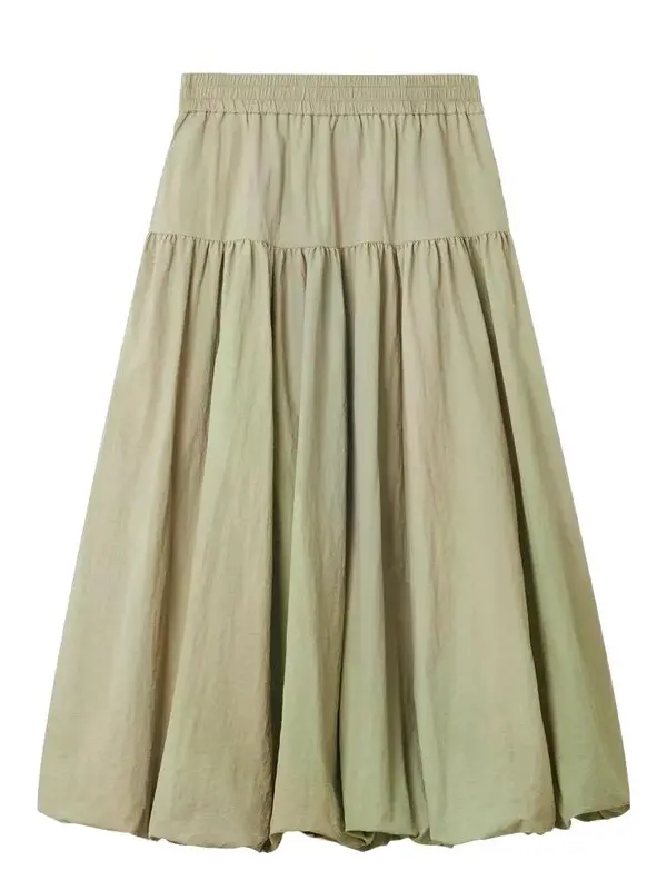B+AB Tiered Skirt - Neutrals