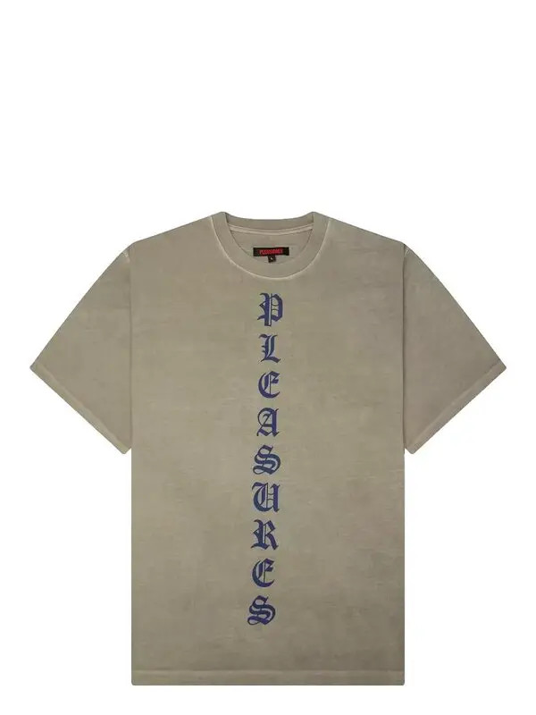 PLEASURES Knight Overdye Shirt - Neutrals