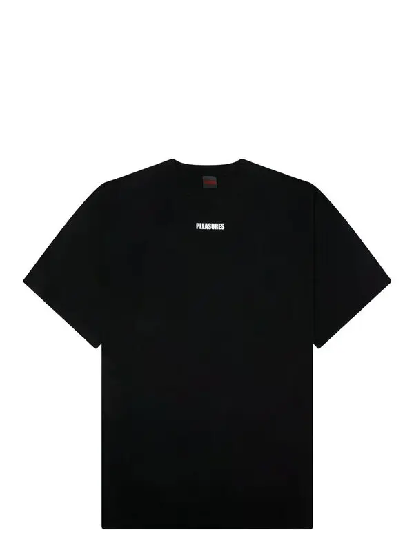 PLEASURES Wordmark T-shirt - Black