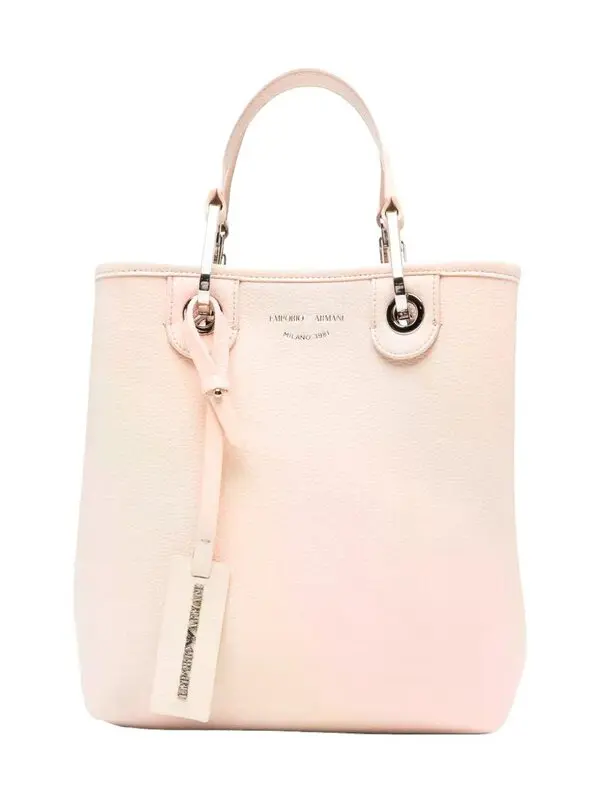 Emporio Armani Logo-detail Tote Bag - Pink