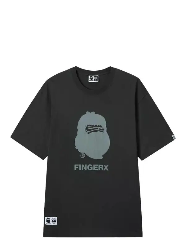 FINGERCROXX Graphic T-shirt - Grey