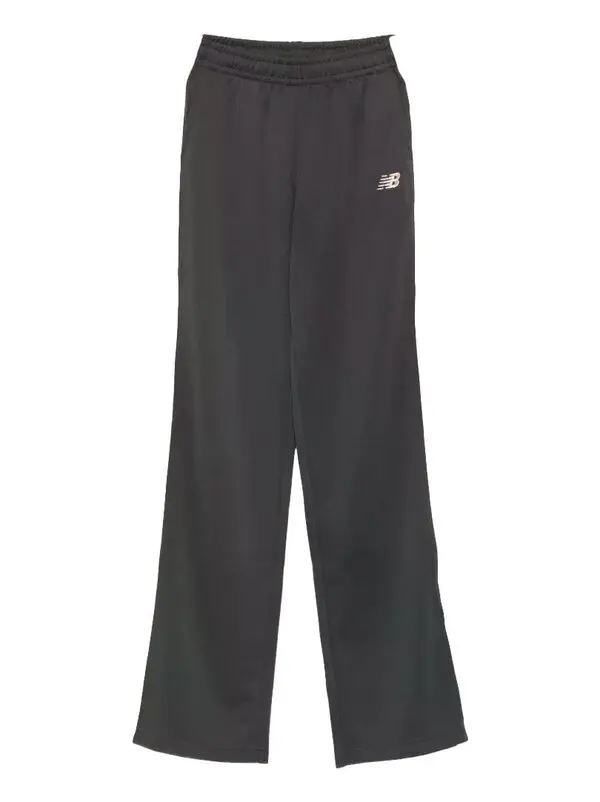 NEW BALANCE Logo Embroidered Side Panel Trousers - Grey