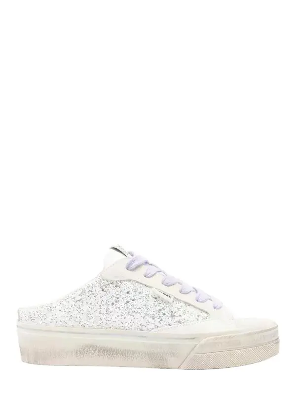 CRIME LONDON Glitter Slip-on Sneakers - Grey