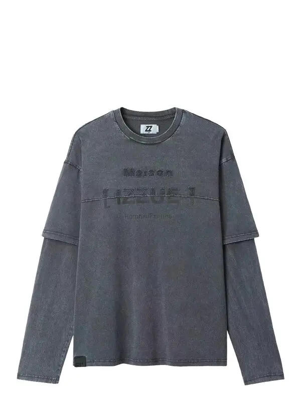 Izzue Long Sleeve T-shirt - Grey