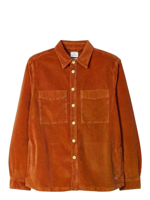 Paul Smith Corduroy Pocket Jacket - Orange