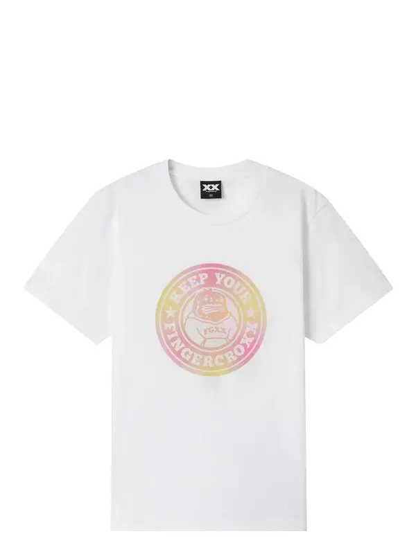 FINGERCROXX Printed T-shirt - White