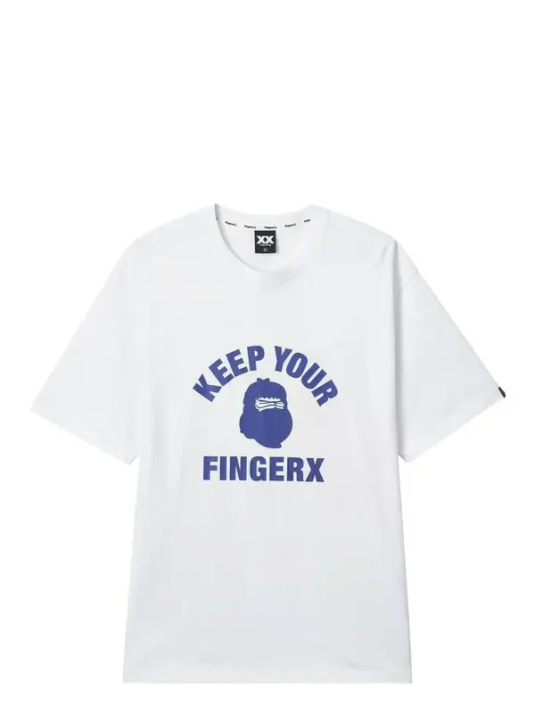FINGERCROXX Graphic T-shirt - White