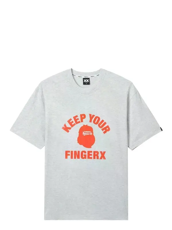 FINGERCROXX Graphic T-shirt - Grey