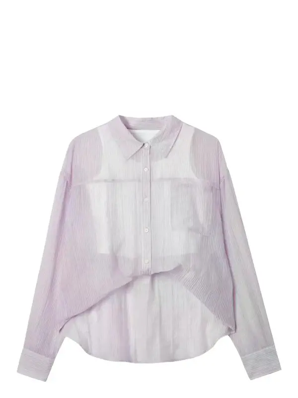 B+AB Balloon-sleeve Shirt - Purple