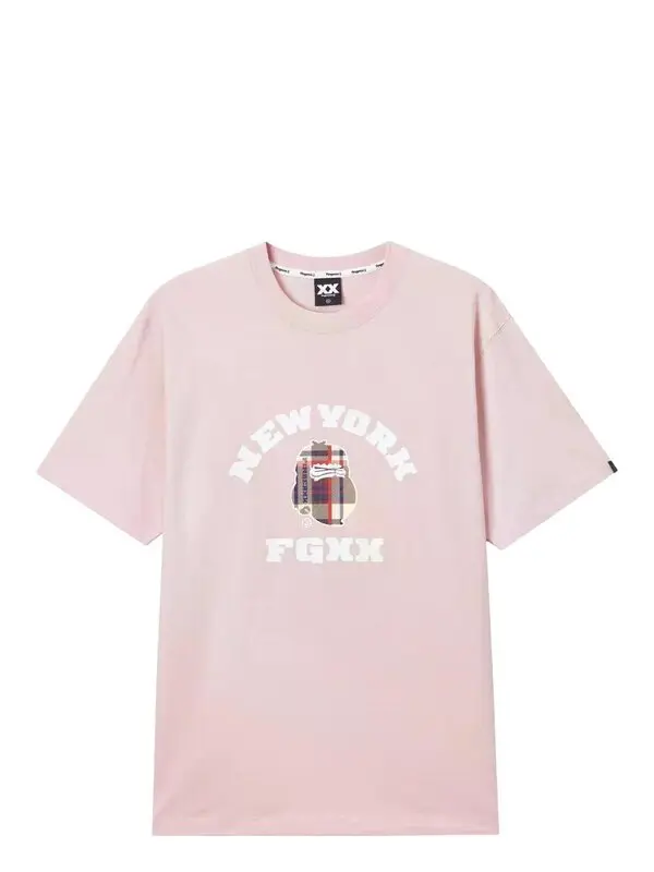 FINGERCROXX Printed Short-sleeve T-shirt - Pink