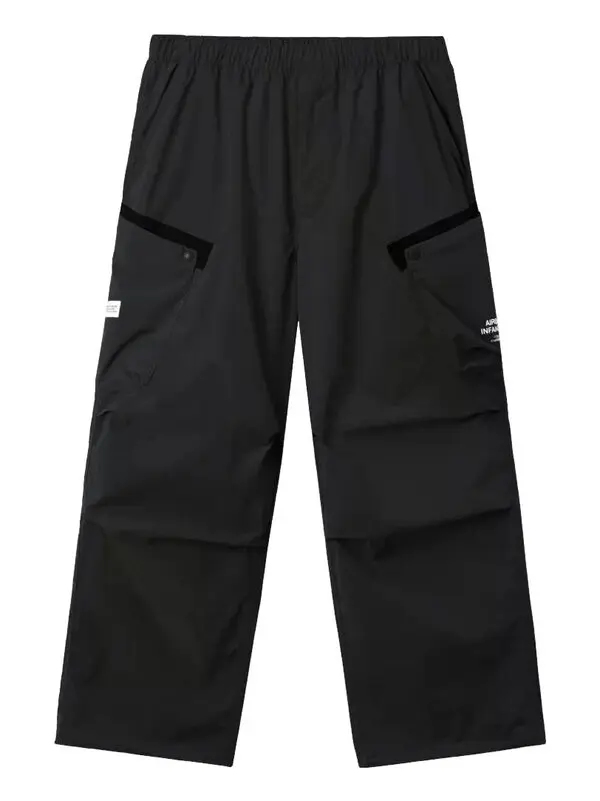FINGERCROXX Side-pocket Trousers - Black