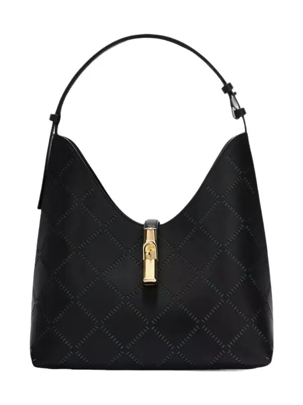 Furla Medium Goccia Shoulder Bag - Black