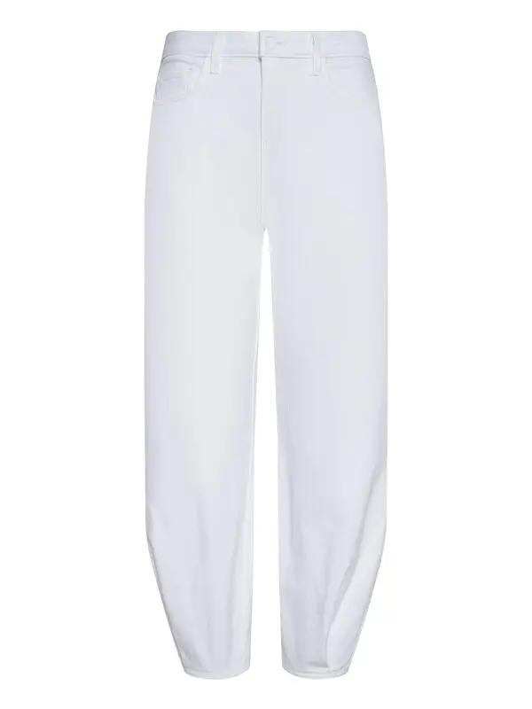 L'Agence Krista Tapered Jean - Blanc