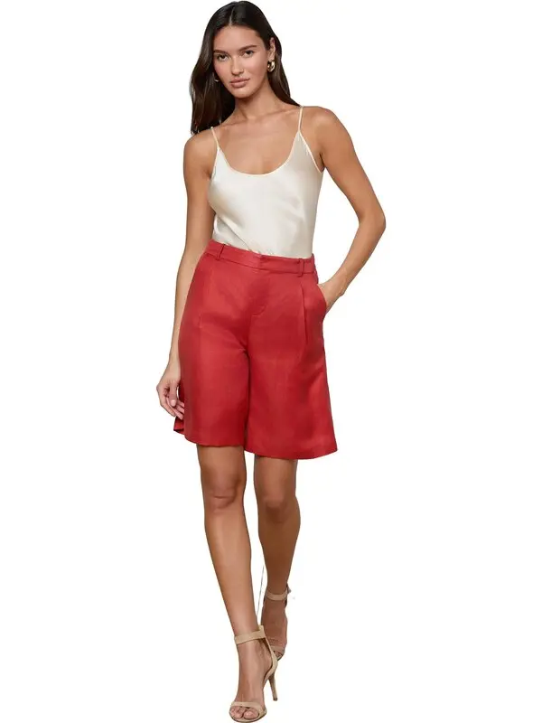 L'Agence Doretta Bermuda Short - Poppy