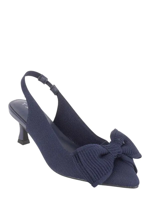Tahari Lagos Slingback Pump - Dark Navy