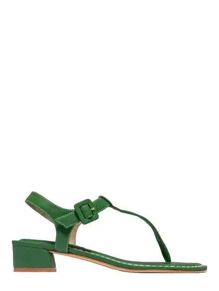 Bernardo Goyara Demi Heel Sandal - Kelly Green