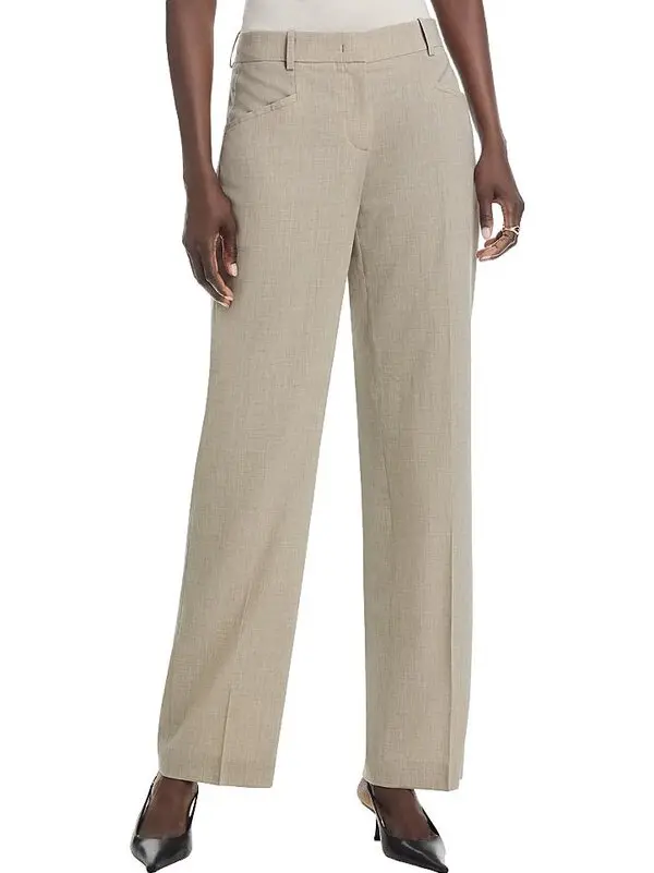 BOSS Tilda Wool Pants - Pumice