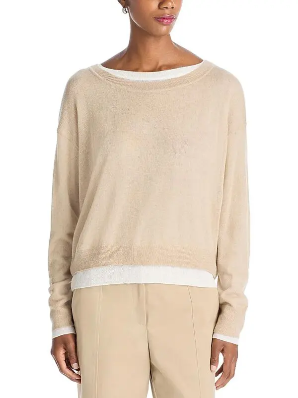 BOSS Femok Sweater - Pumice Overlay