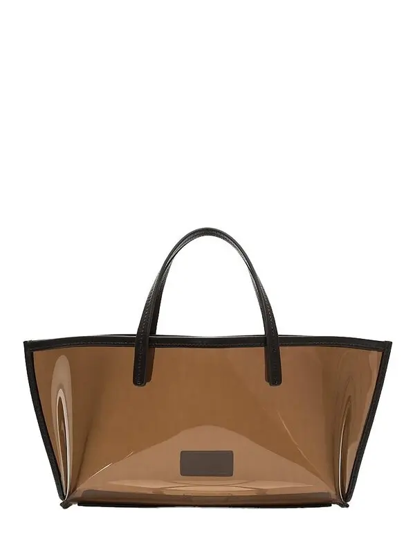 Staud Christos Mini Tote - Espresso