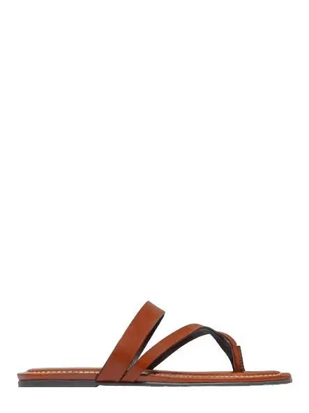Bernardo Ocana Toe Ring Sandal - Cognac